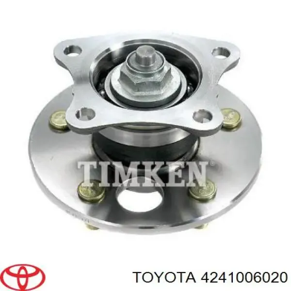 4241006020 TOYOTA Cubo de rueda trasero