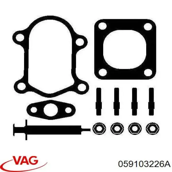 059103226A VAG Cojín de una funda decorativa del motor