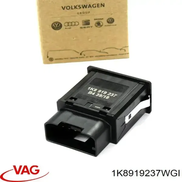 1K8919237WGI VAG Interruptor llave desactivacio del airbag en el lado ...
