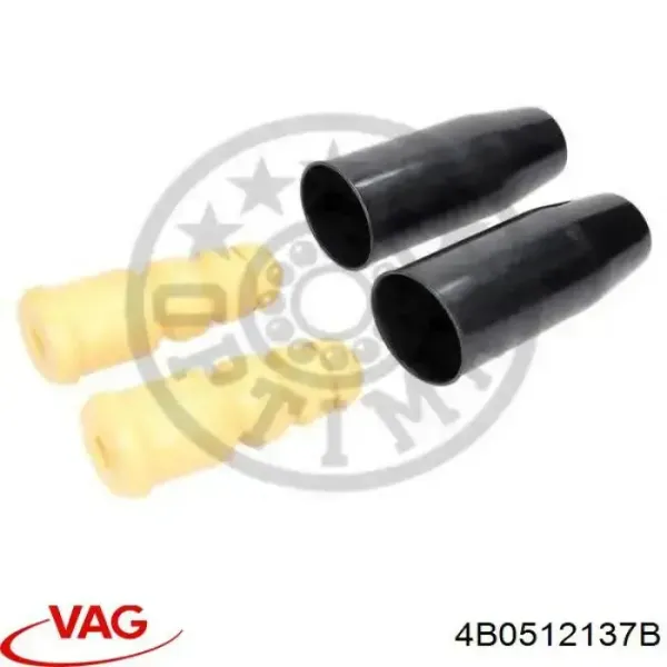 4B0512137B VAG Guardapolvo amortiguador trasero