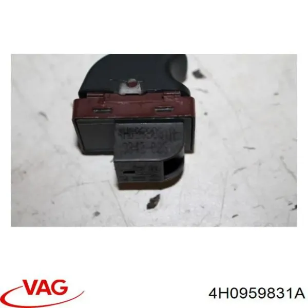 4H0959831A VAG Botón, interruptor, tapa de maletero.