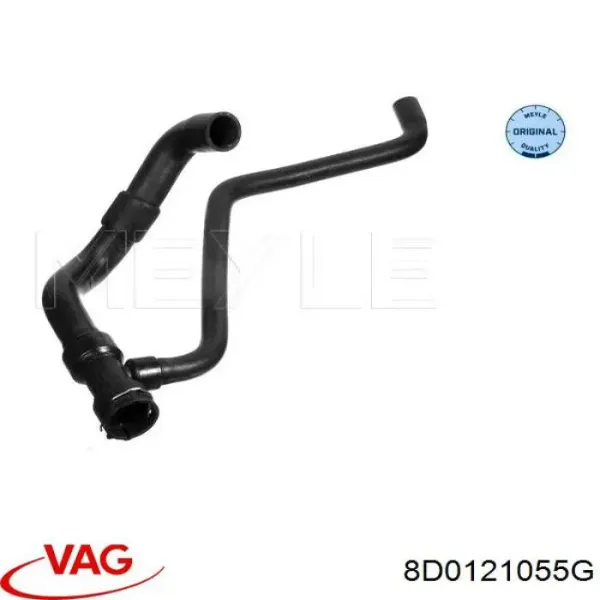 8D0121055G VAG Manguera refrigerante para radiador inferiora