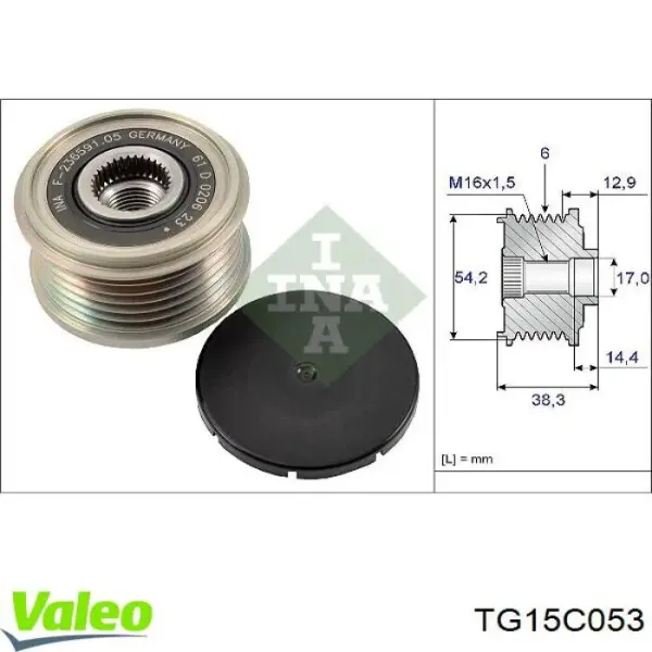 TG15C053 VALEO Alternador