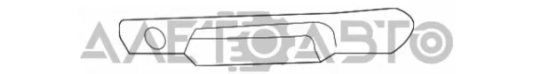 86652J9000 HYUNDAI/KIA Soporte del parachoques trasero derecho
